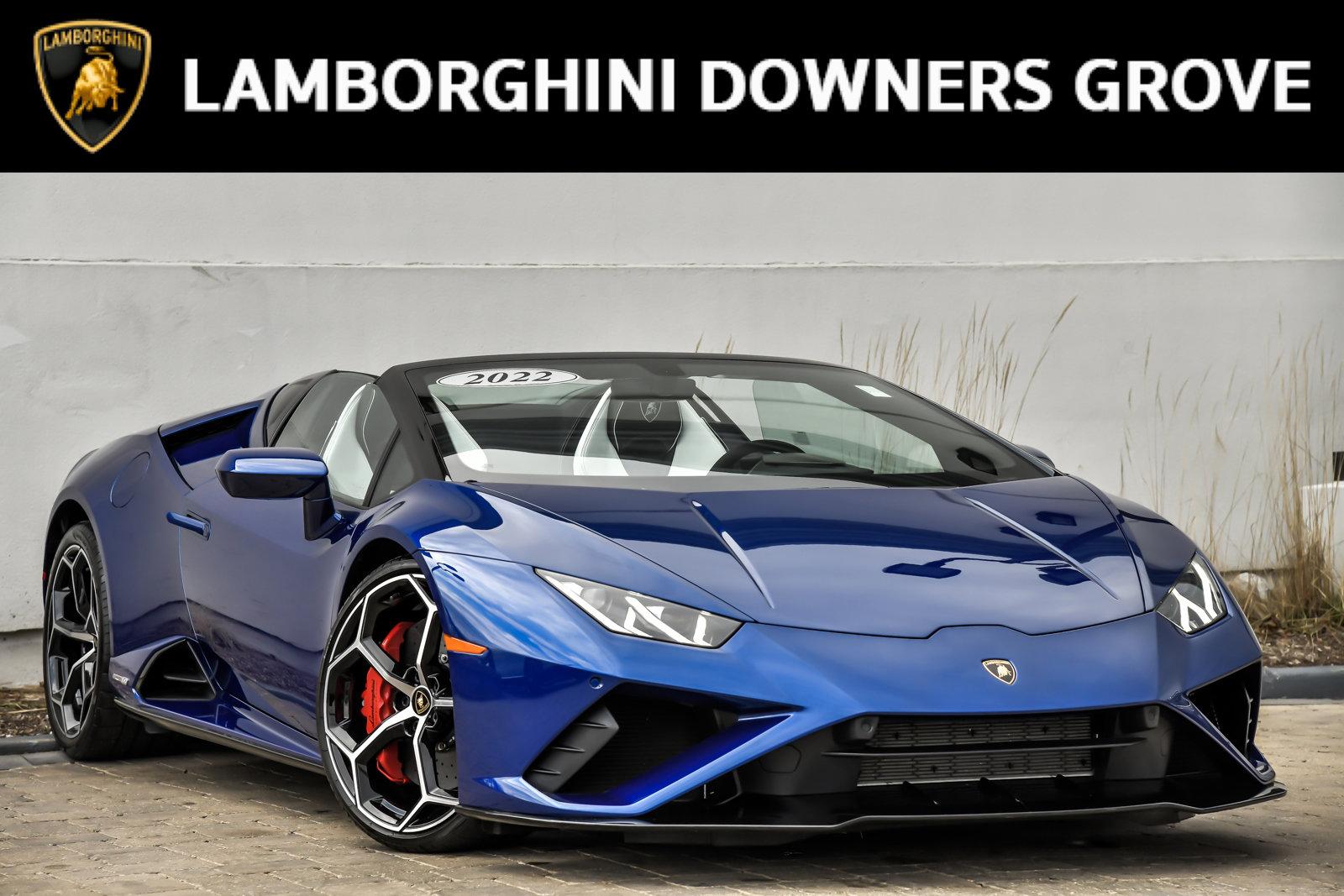 Used 2022 Lamborghini Huracan EVO Spyder Certified For Sale (Sold) | Bentley Downers Grove Stock ...