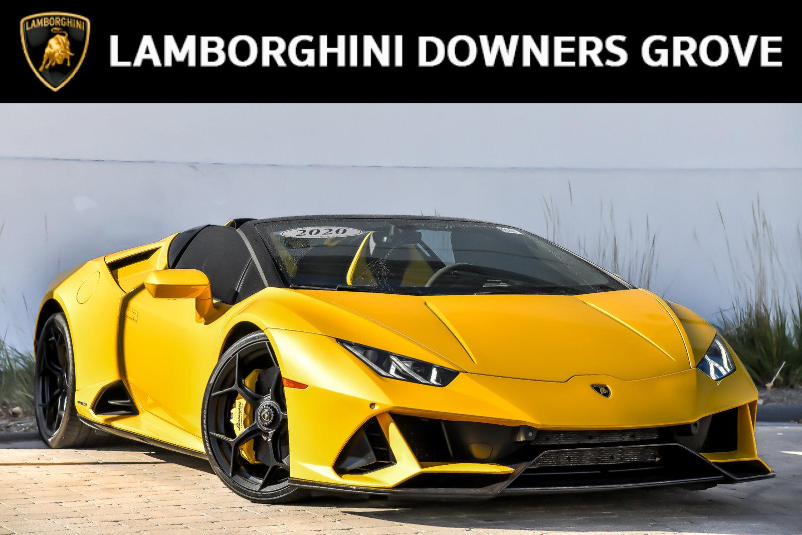 Used 2020 Lamborghini Huracan EVO Spyder Certified For Sale (Sold) | Bentley Downers Grove Stock ...