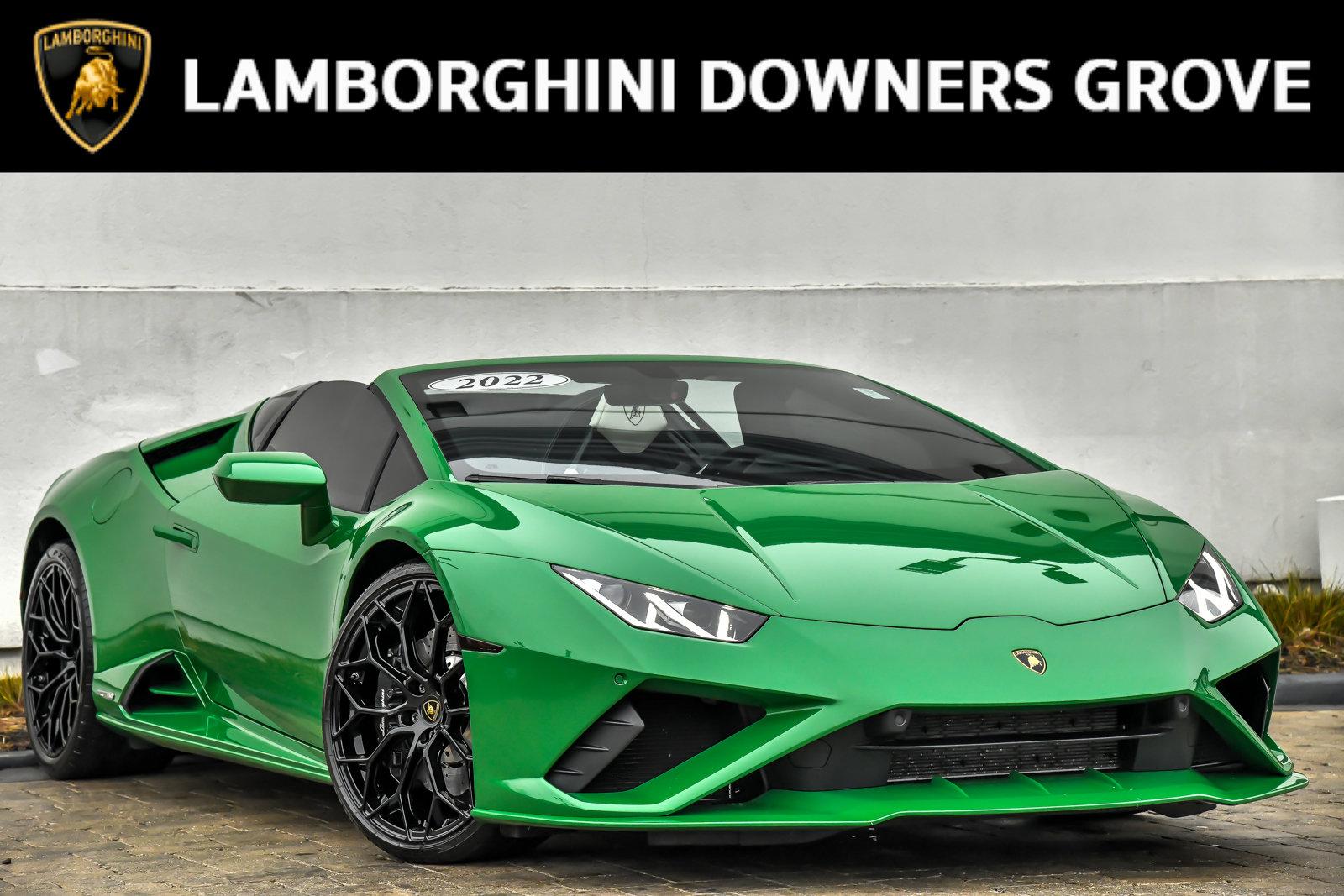 Used 2022 Lamborghini Huracan EVO Spyder Certified For Sale (Sold) | Bentley Downers Grove Stock ...